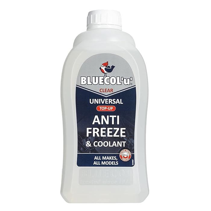 Buy Bluecol BLU001 Universal Clear Antifreeze & Coolant 1 Litre x 6 ...