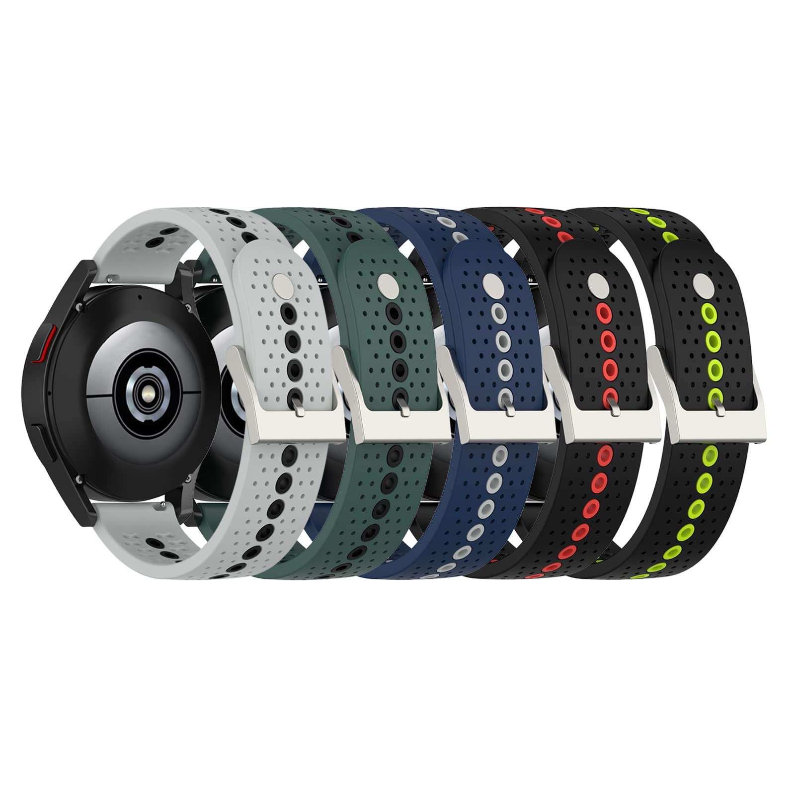 Amazon.com: Watch Bands Compatible for Garmin forerunner 255/255 Music ...