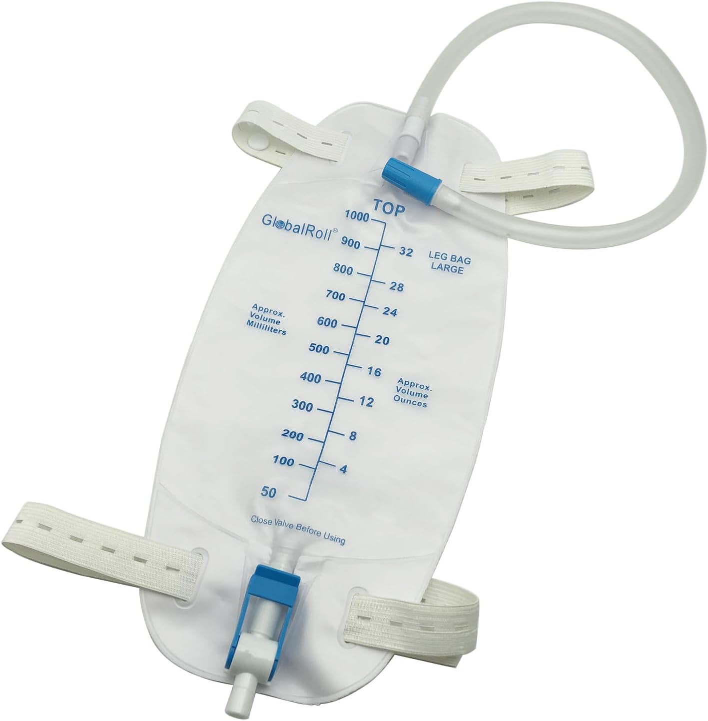 Amazon.com: GlobalRoll Leg Urinary Drainage Bag, Urine Leg Bag with ...