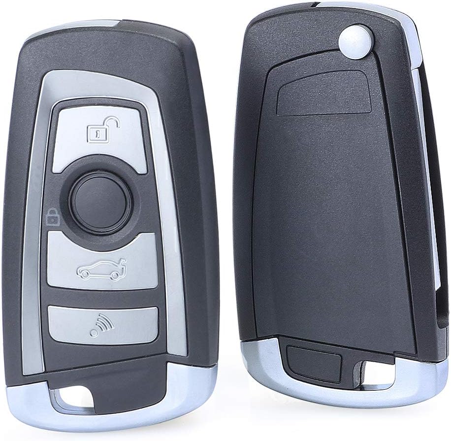 Amazon.com: Keyecu EWS Modified Flip Remote Key 315MHZ ID44 1998-2005 ...