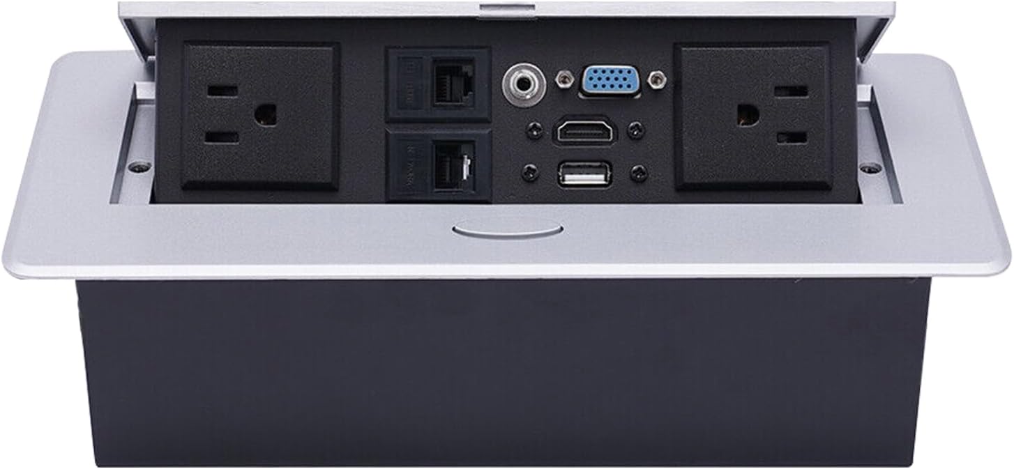 Ant Esports Desktop Socket Aemds412 Table Pop Up Outlet Pop Up Strip Center Countertop Socket
