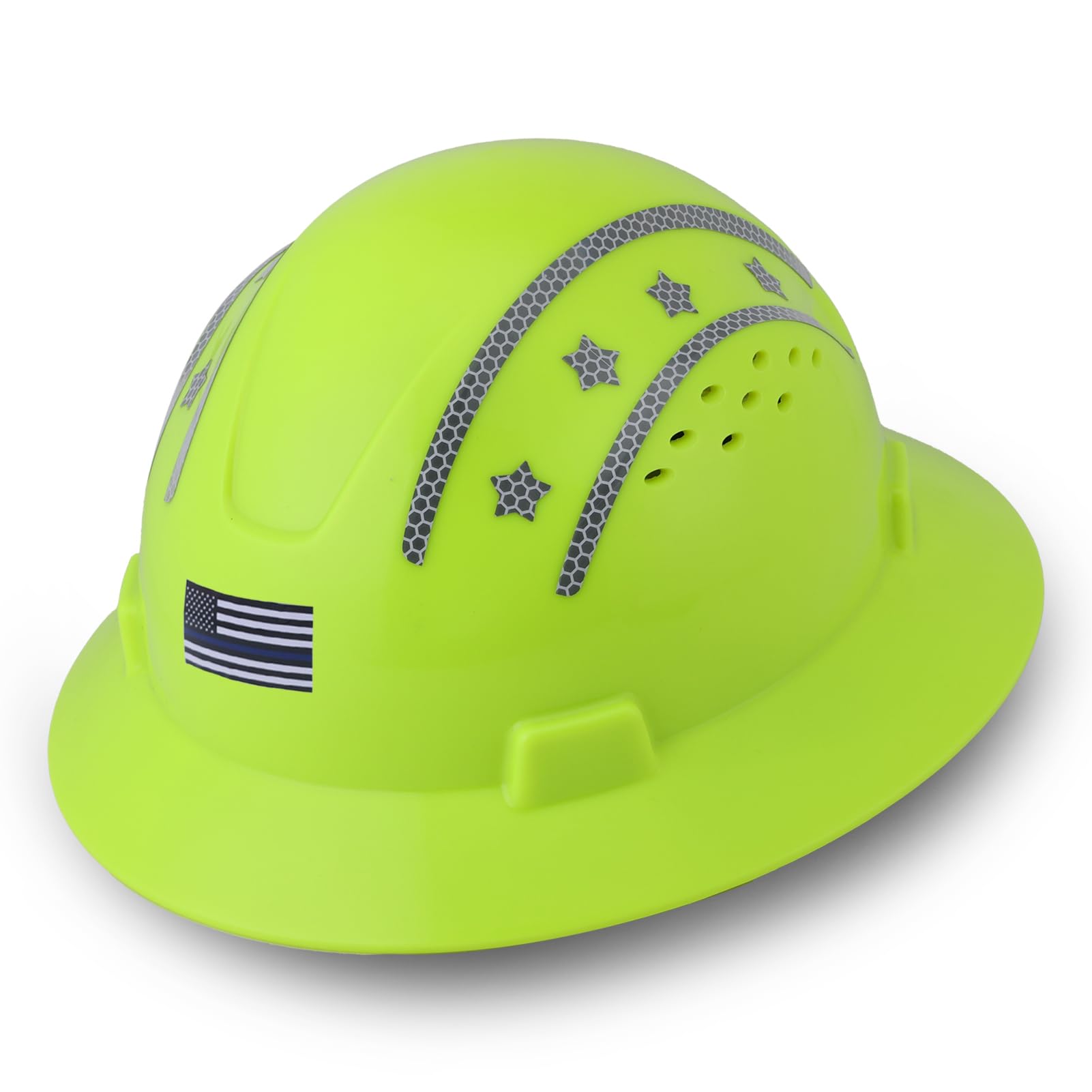 Snapklik.com : UNINOVA Full Brim Hard Hat Safety Helmet Vented,ANSI Z89 ...