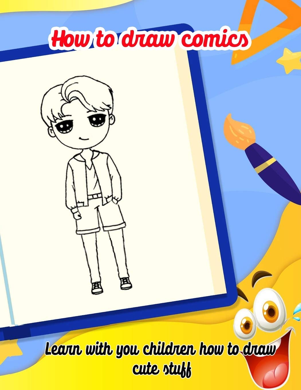 Buy How to draw comic, Learn with you children how to draw cute stuff ...