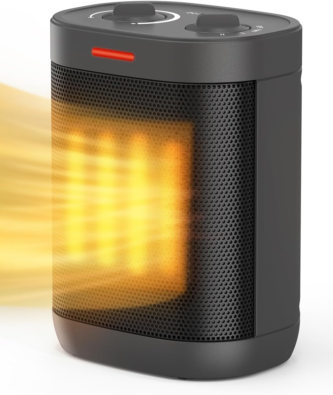 Amazon.com: ESSUNTIAL Portable Space Heater for Office & Home, Foldable ...