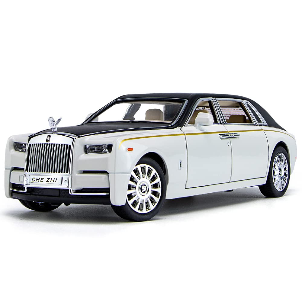 New 1:24 Simulation Rolls-Royce Phantom Model Alloy Metal Car Model ...