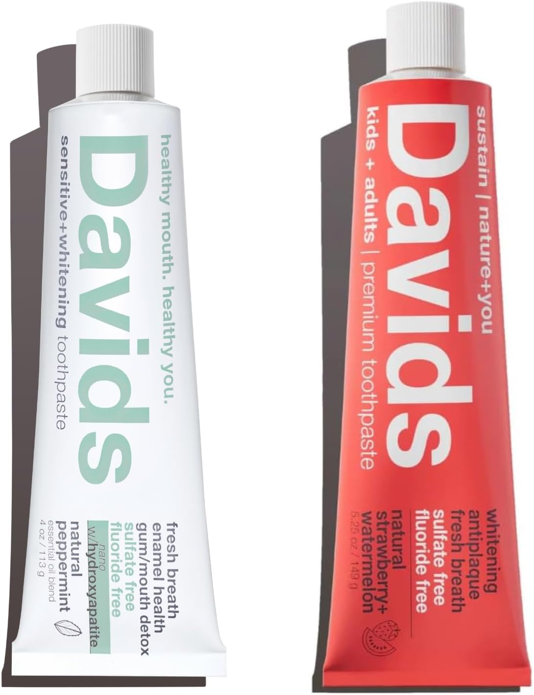 Amazon.com: Davids Nano Hydroxi and Antiplaque Strawberry Watermelon ...