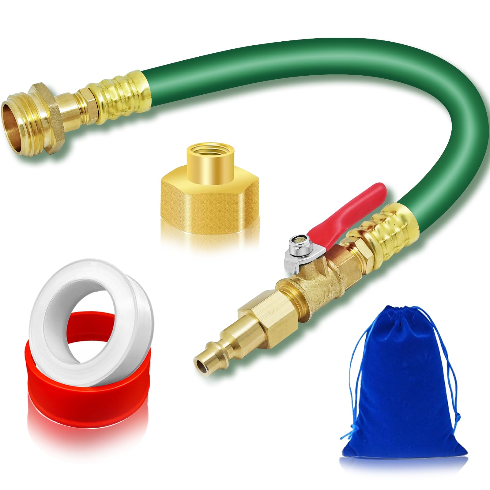 Amazon.com: RV Winterizing Kit, 12" Sprinkler Blowout Adapter with Shut ...