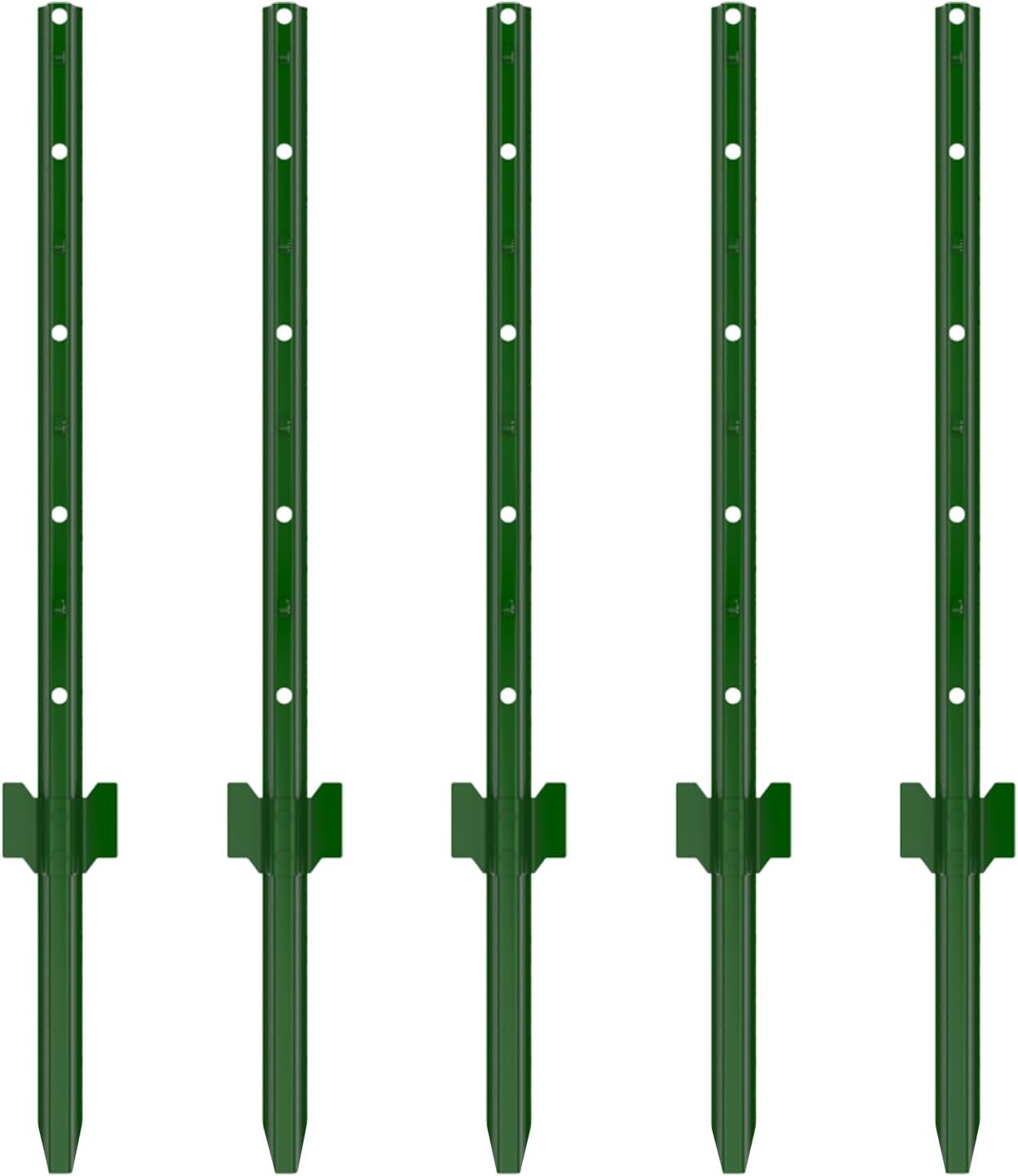 Amazon.com : AMAGABELI GARDEN & HOME Fence Posts 3Feet 10Pack Sturdy ...