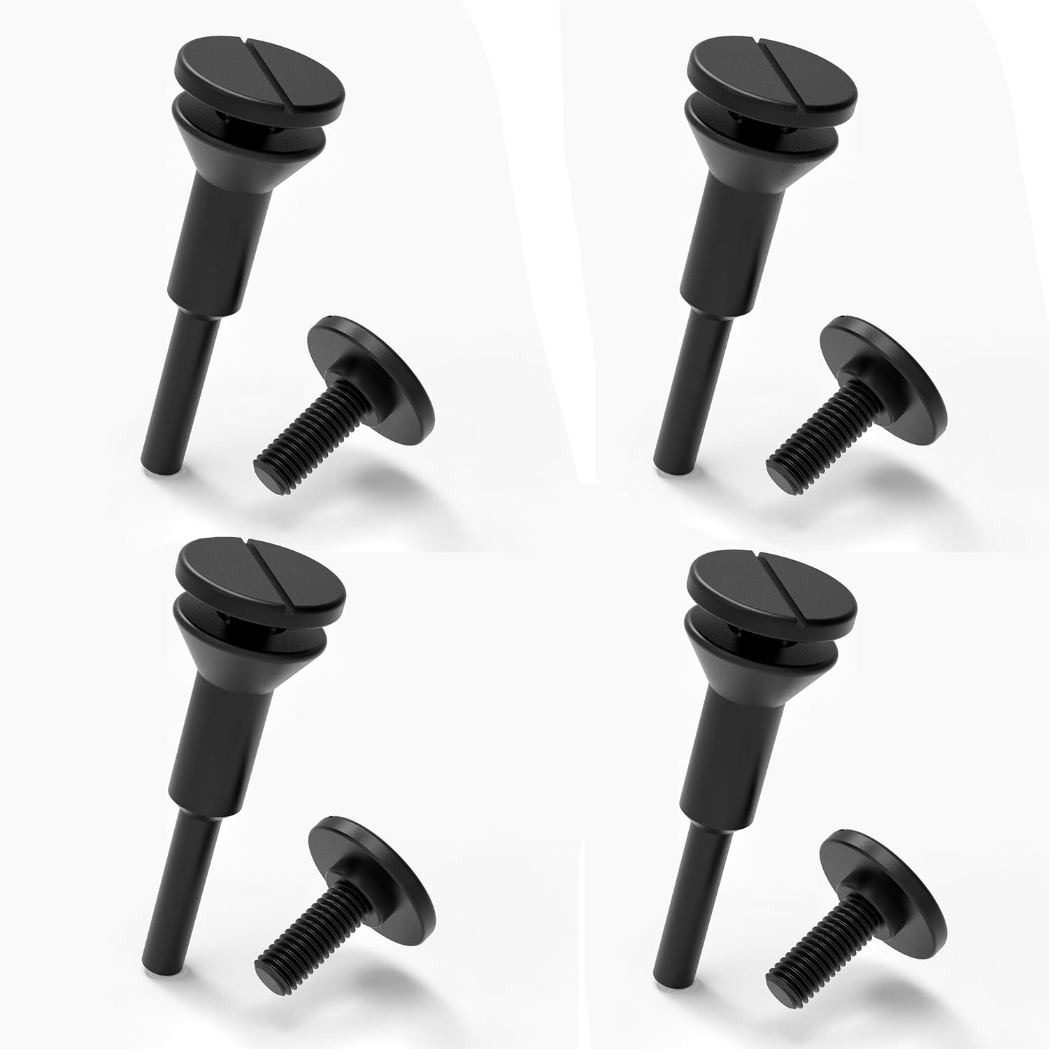 Snapklik.com : PRETEC 4 Set Mounting Mandrel For Cut-Off Wheels 1/4 & 3 ...