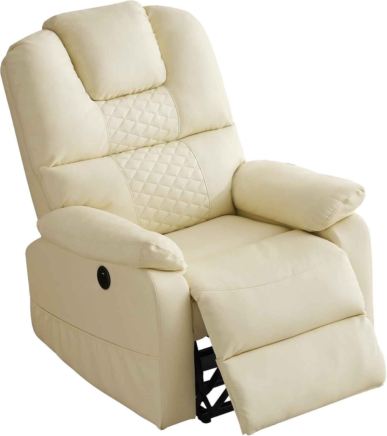 Amazon｜OSJ 電動リクライニングソファー ソファー 1人掛け USB付き ゲーミングチェア PU 105°-160°｜リクライニングチェア オンライン通販