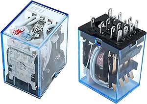 Amazon.com: Relay 1PCS MY4 General Small Electromagnetic Relay Power Relay AC12V/ 24V /110V 220V ...