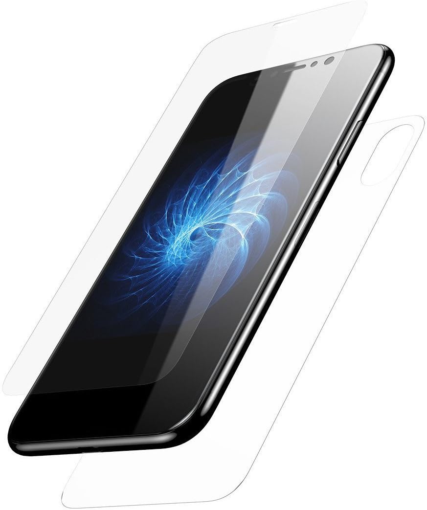 Amazon.com: IPhone X Screen Protector, [Front + Back] Tempered Glass ...