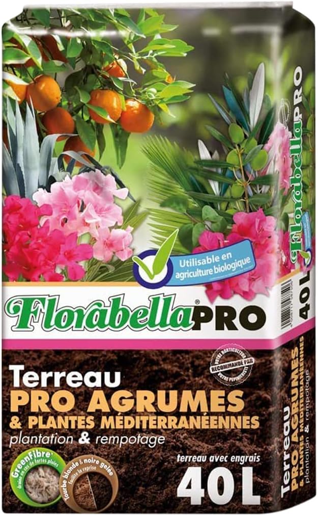 KLASMANN- FLORABELLA Pro Agrumes ET Plantes MEDITERRANEENNES Sac ...