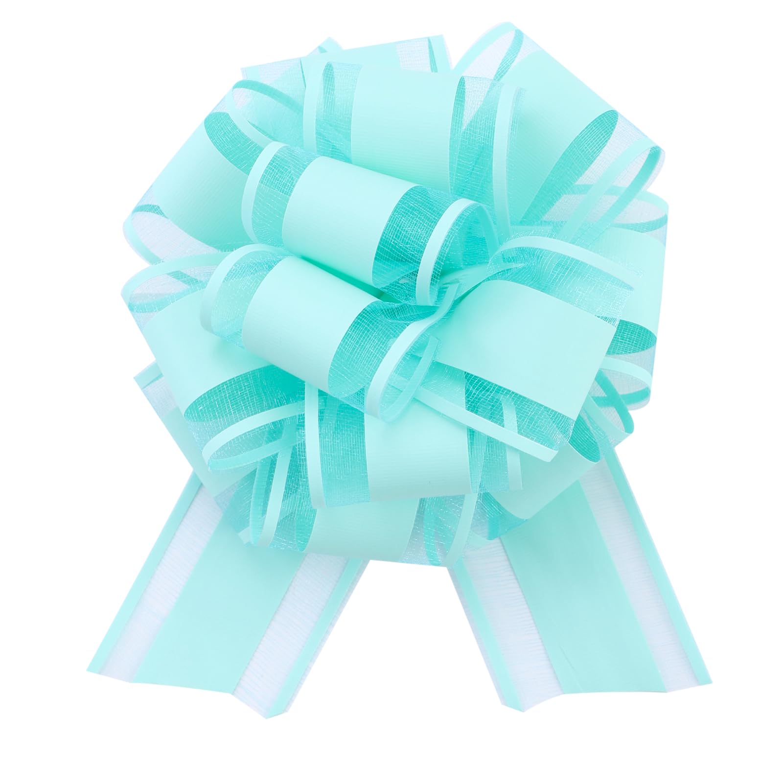 Amazon.com: 12 Pieces Pull Bow Mixed Color Large 6 Inch Fluorescent ...