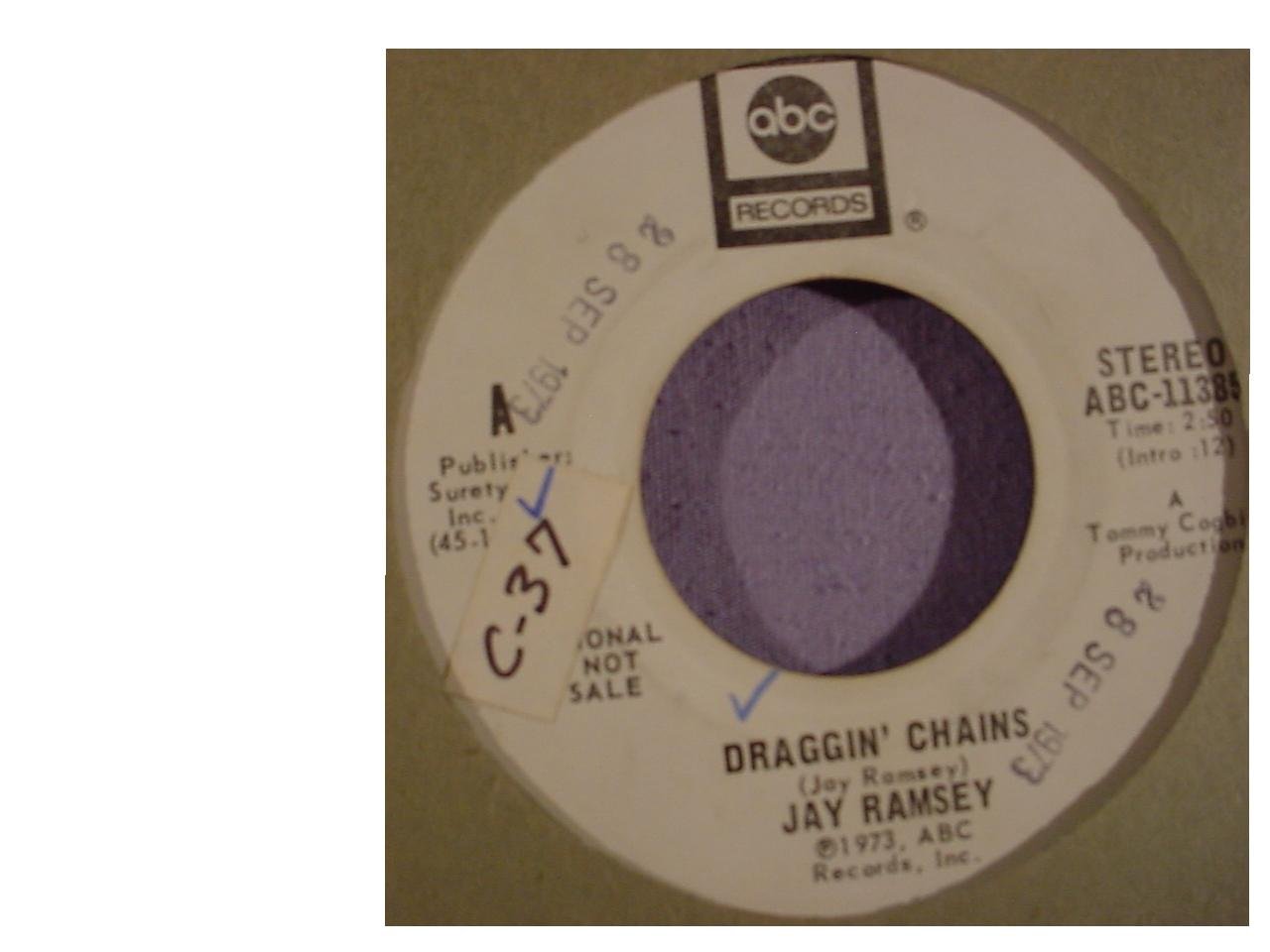Jay Ramsey - JAY RAMSEY 45 RPM Draggin' Chains / Same - Amazon.com Music