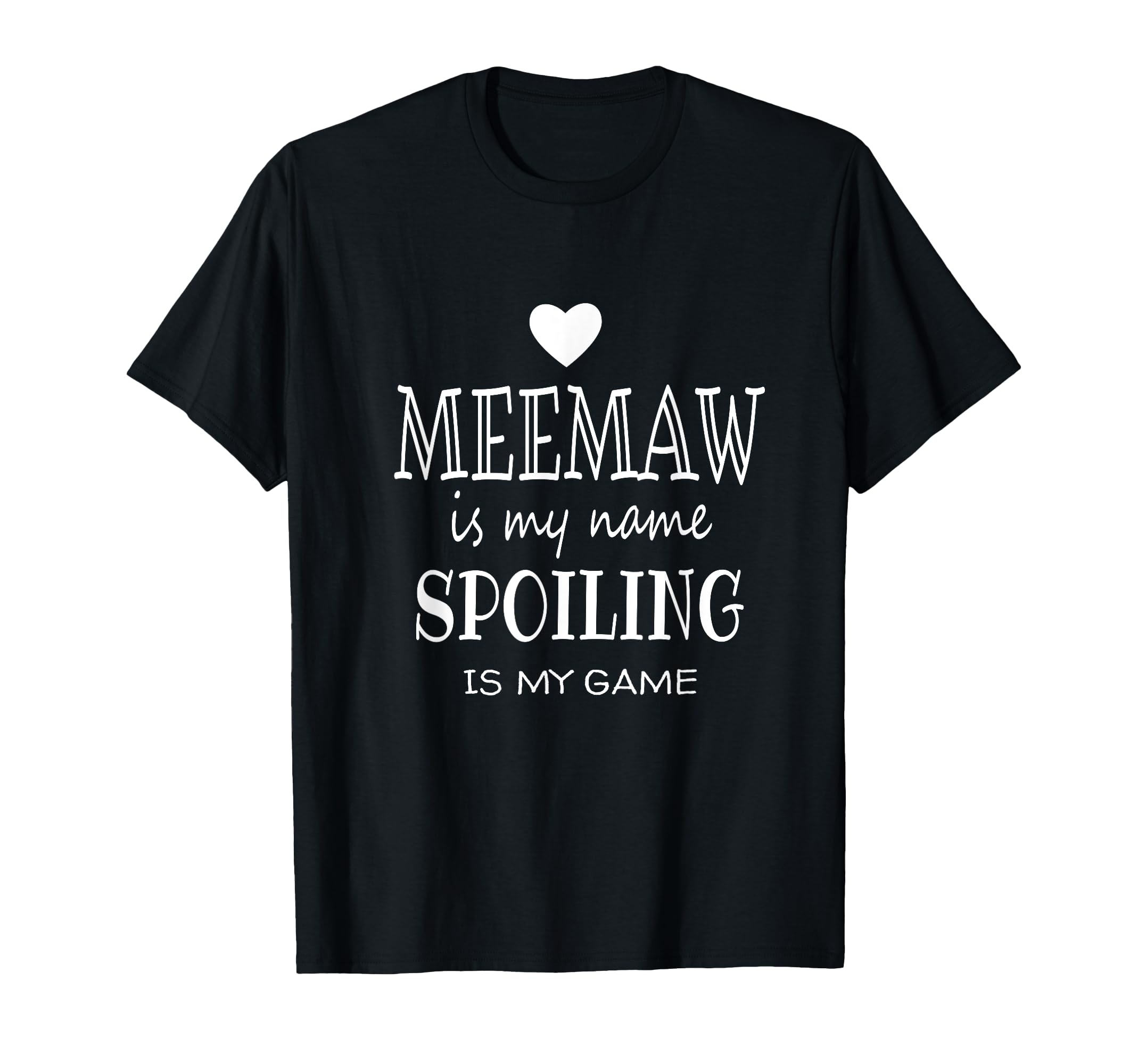 Amazon.com: Meemaw Is My Name Funny Meemaw graphic Gift for Grandma T ...