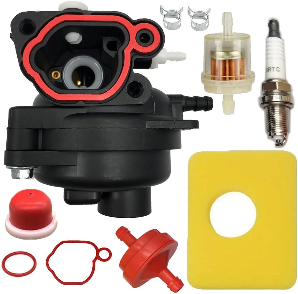 Amazon.com: Ajnlx Carburetor Air Filtewr Kit Compatible with Craftsman ...