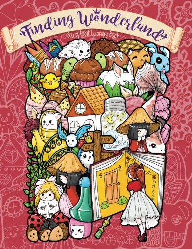 Amazon.com: Finding Wonderland - A Whimsical Coloring Book for Adults ...