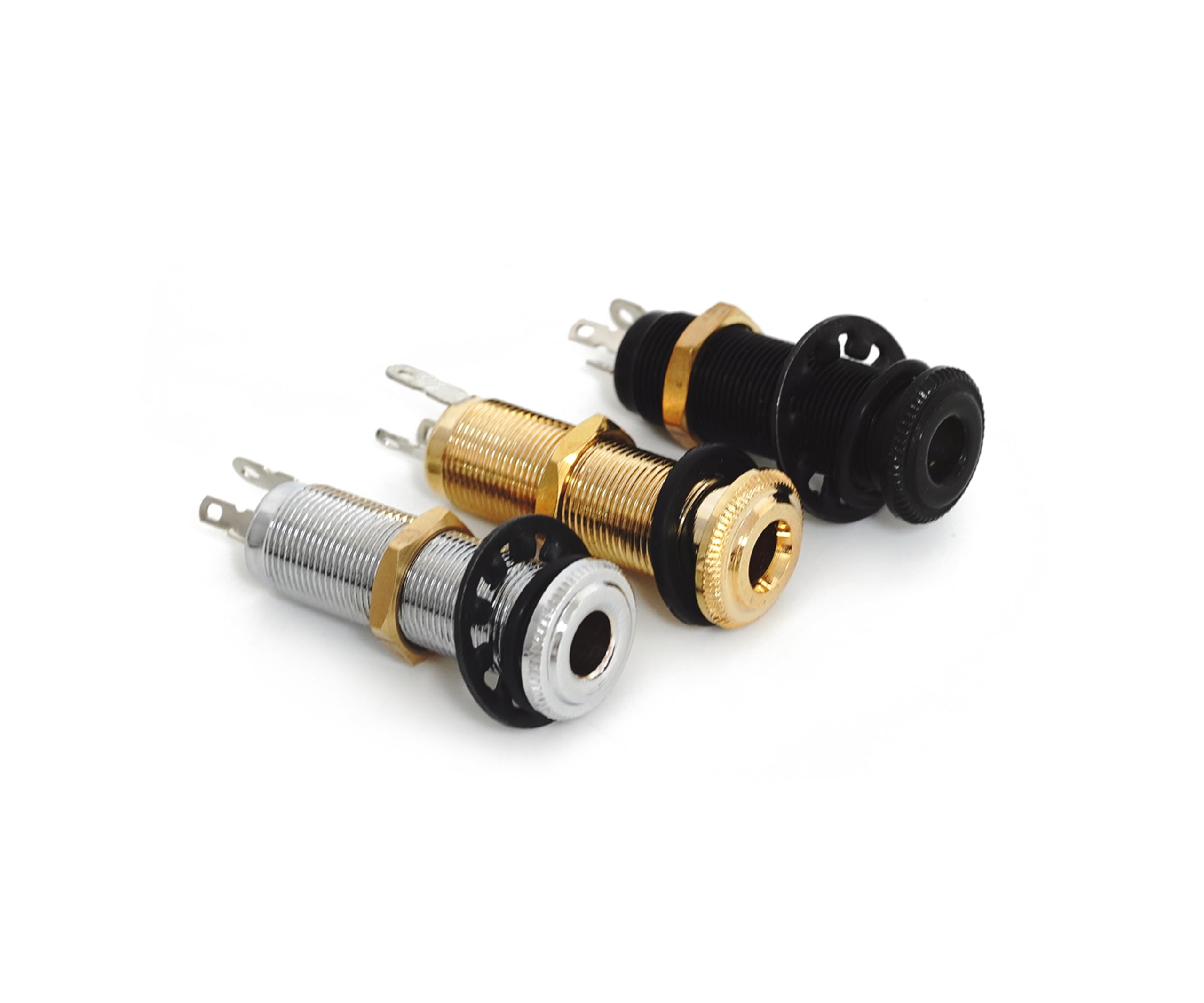 Snapklik.com : Guyker Stereo Long Threaded Output Jack - Pro Metal ...