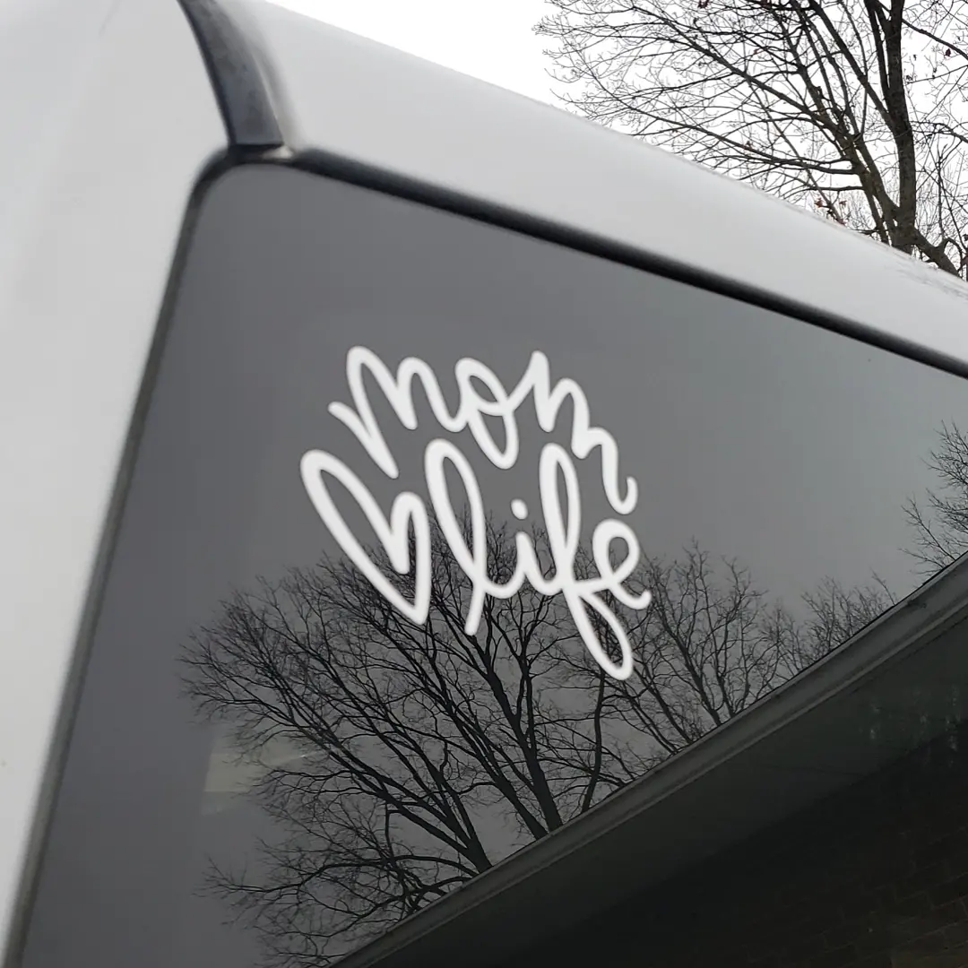 Amazon.com - Mom Life Decal Vinyl Sticker Auto Car Truck Wall Laptop ...