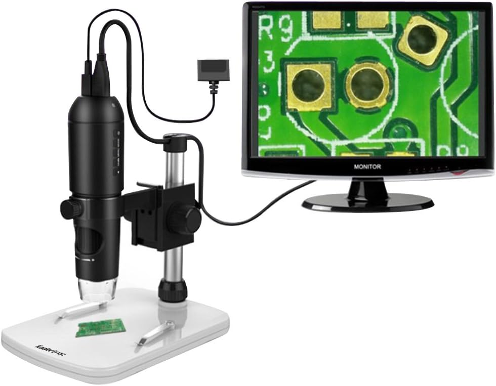 Koolertron 1080P Full HD HDMI Digital Microscope with 10x-220x ...