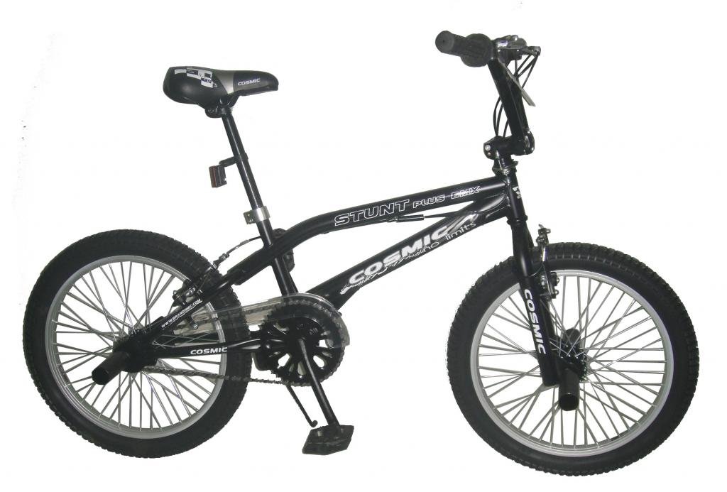 Buy Cosmic Stunt Plus BMX Bicycle, Kid's 20-inch (Matt Finish Black ...