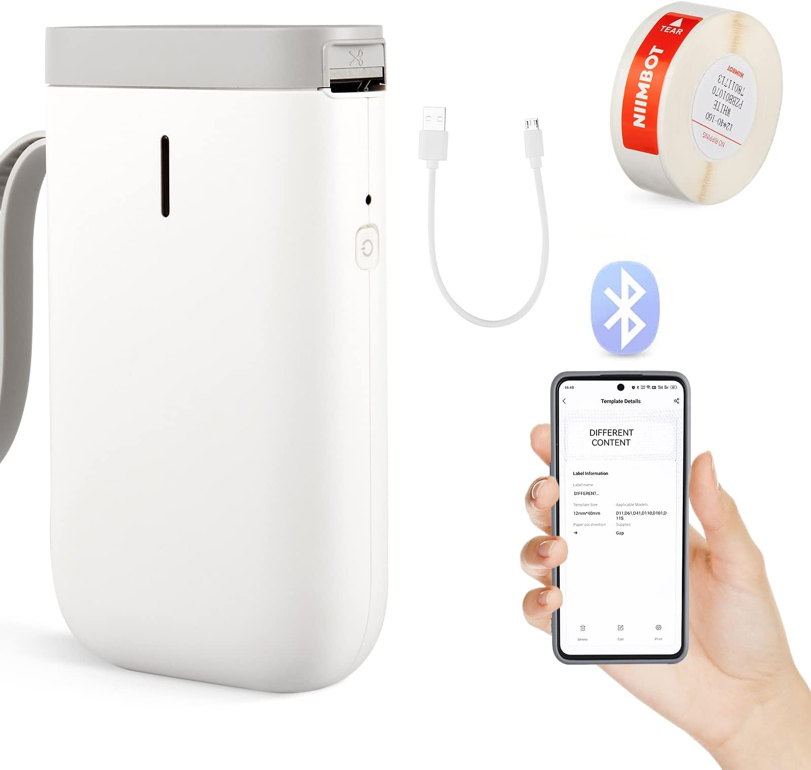 Brother Etiquetadora Personal portátil PT70BM : Amazon.com.mx: Oficina ...