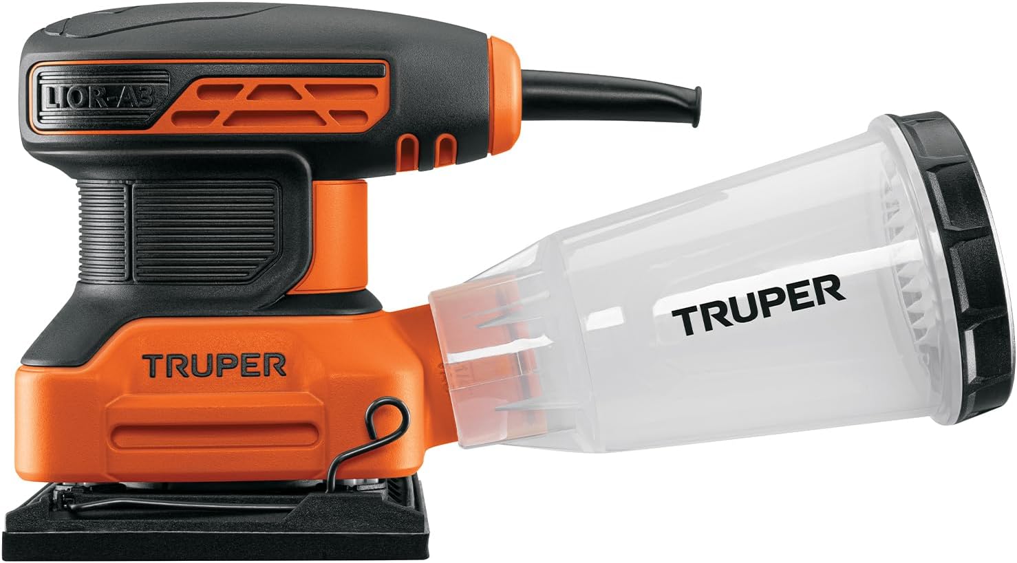Truper LIOR-1/4A3, Lijadora orbital 1/4 hoja 240 W profesional : Amazon ...
