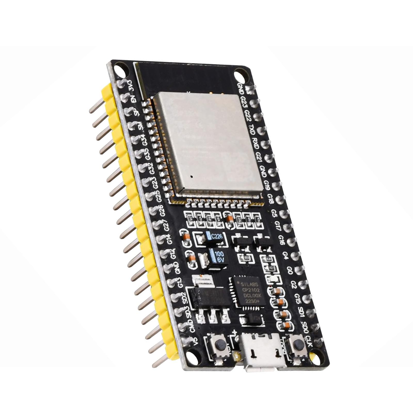 Diymore 1 Stück Esp32 Wroom 32 Entwicklungsplatine Esp32 Nodemcu Module 24 Ghz Dual Core Wlan