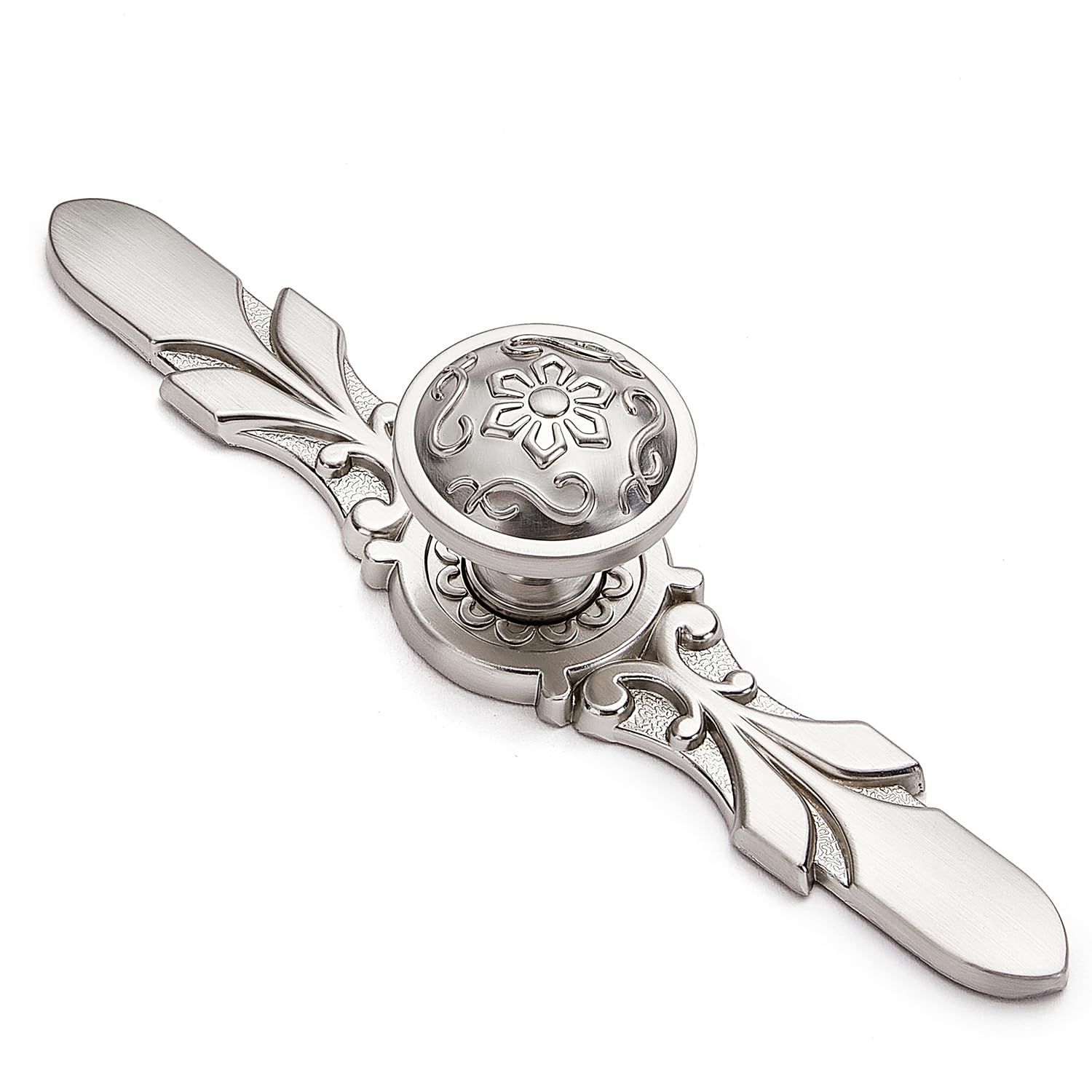 Snapklik.com : Aandxmok 20 Pack Round Silver Cabinet Knobs