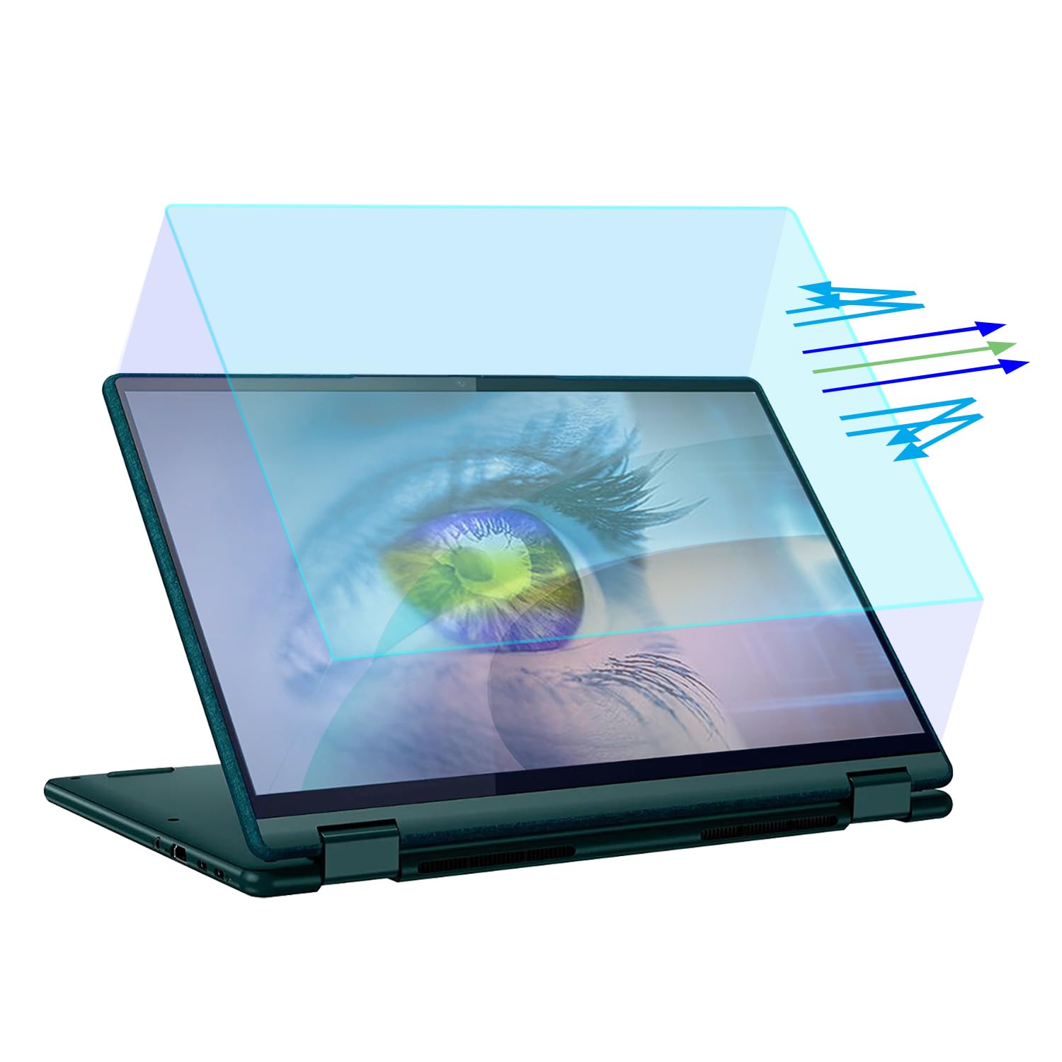 Snapklik.com : 2 Pack Anti Blue Light Matte Screen Protector For Lenovo ...