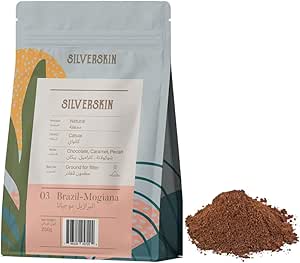 Silverskin Coffee Roasters Specialty Ground Coffee - Brazil Mogiana ...