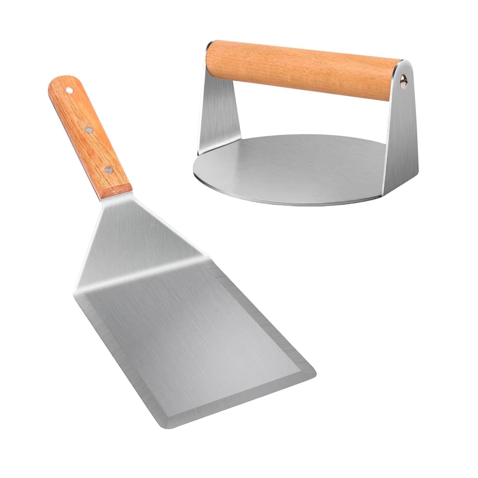 Amazon.com: Coredew Smash Burger Press Cast Iron Griddle Accessories ...