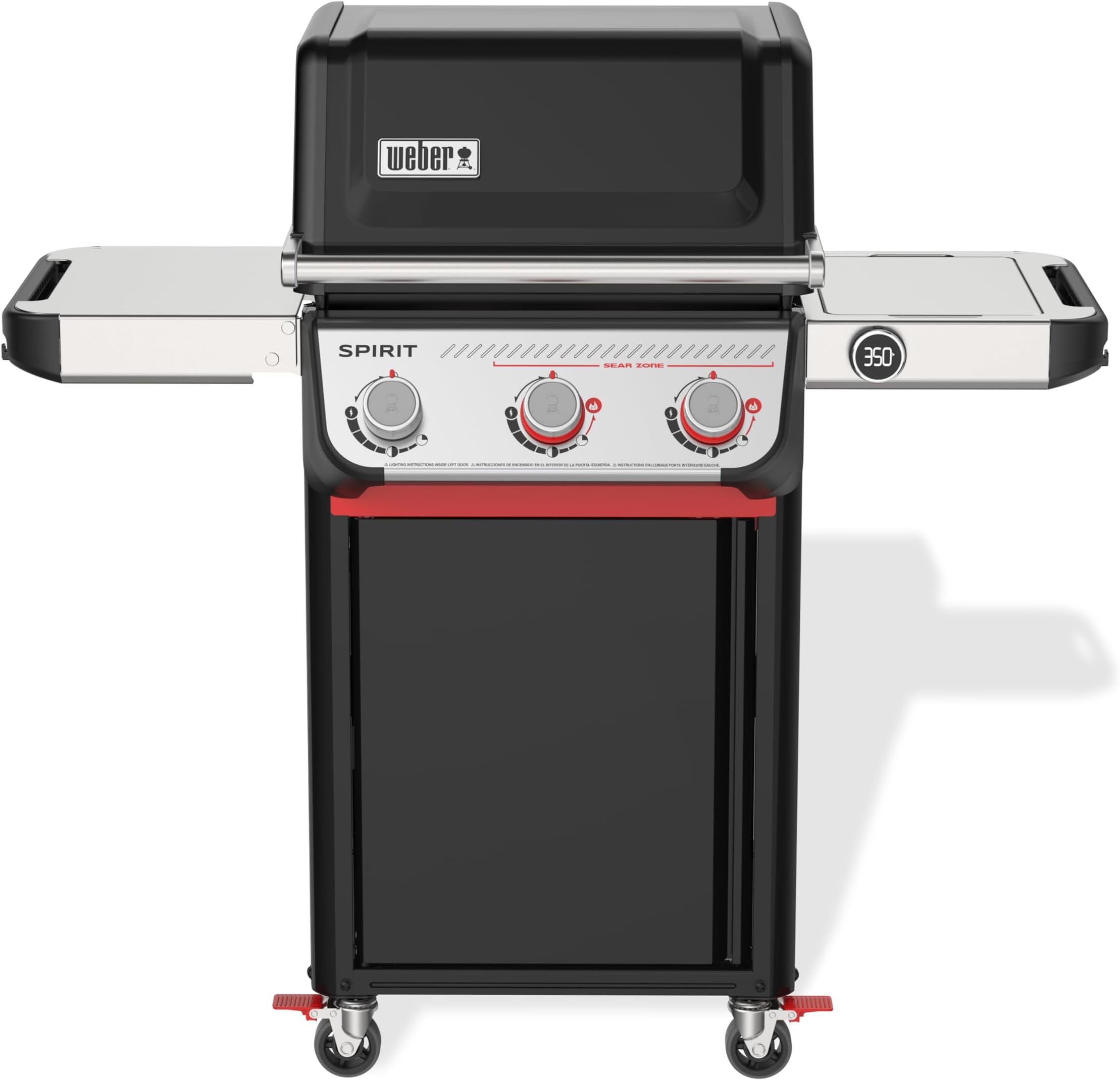 Amazon.com: Weber Spirit SP-335 Stainless Steel 3 Burner 32000 BTUs ...
