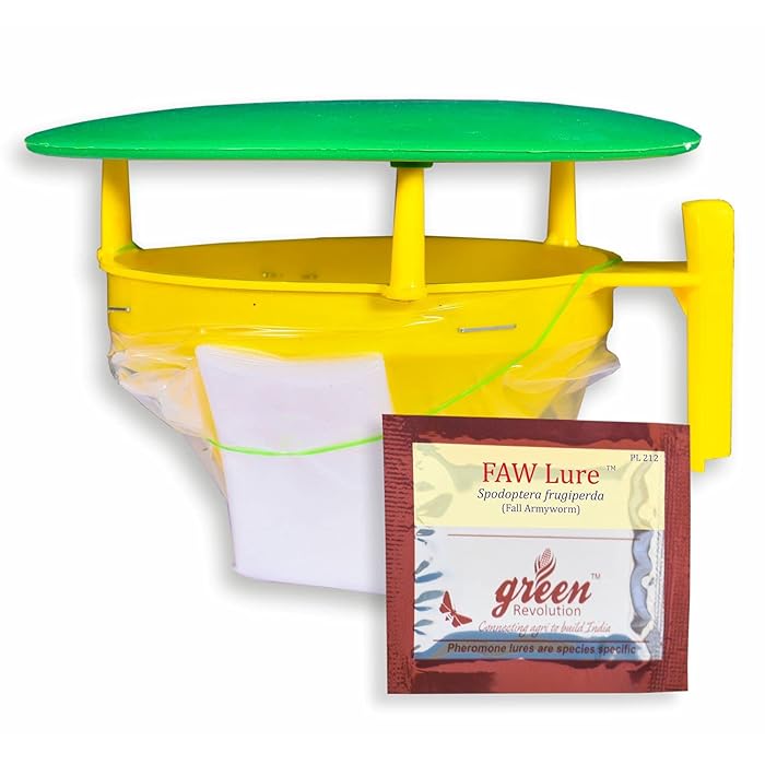 Buy Green Revolution Funnel Trap with FAW Pheromone Lure Combo Pack ...
