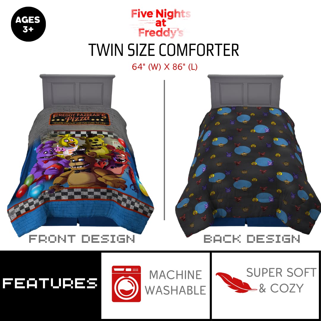 Snapklik.com : Franco Five Nights At Freddys Game Bedding Soft ...