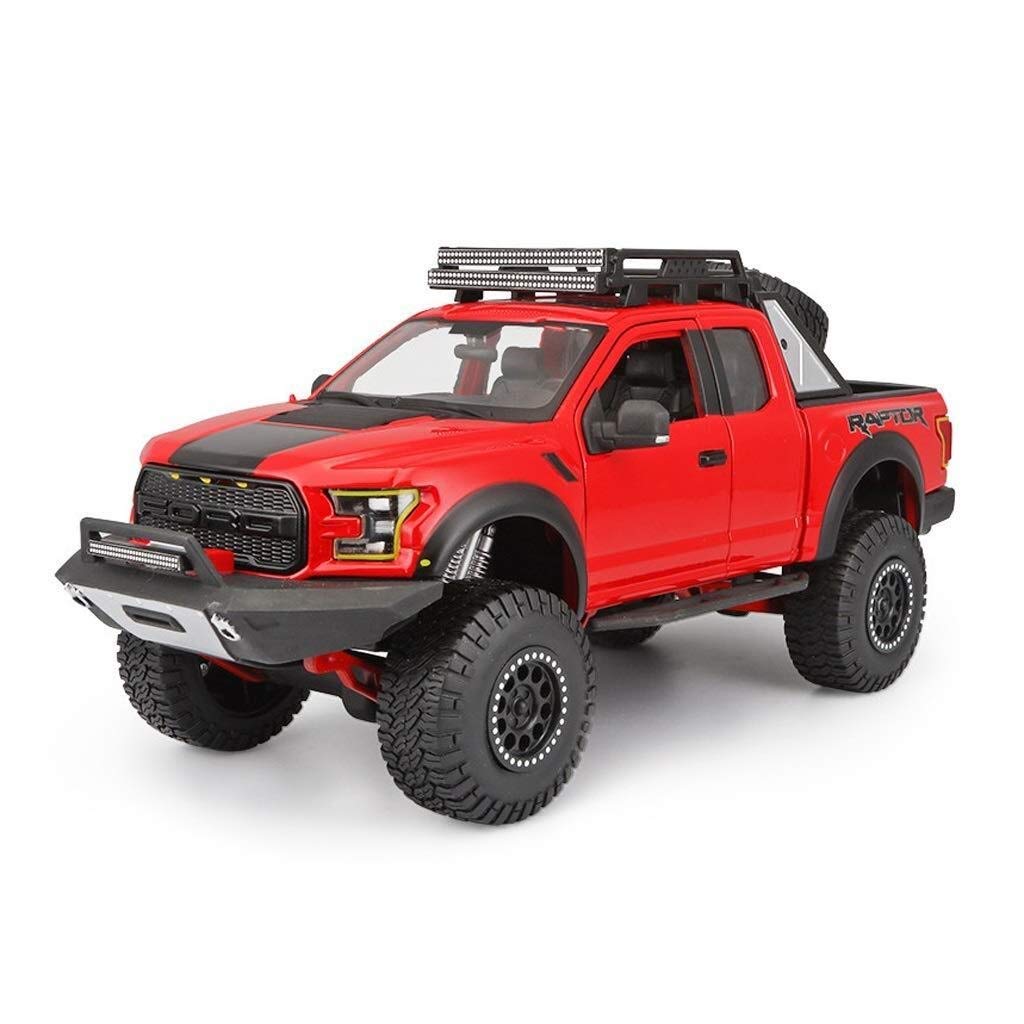 Buy ZXCMNB Model Car Ford Raptor F150 Model 1:18 Scale Model Die ...