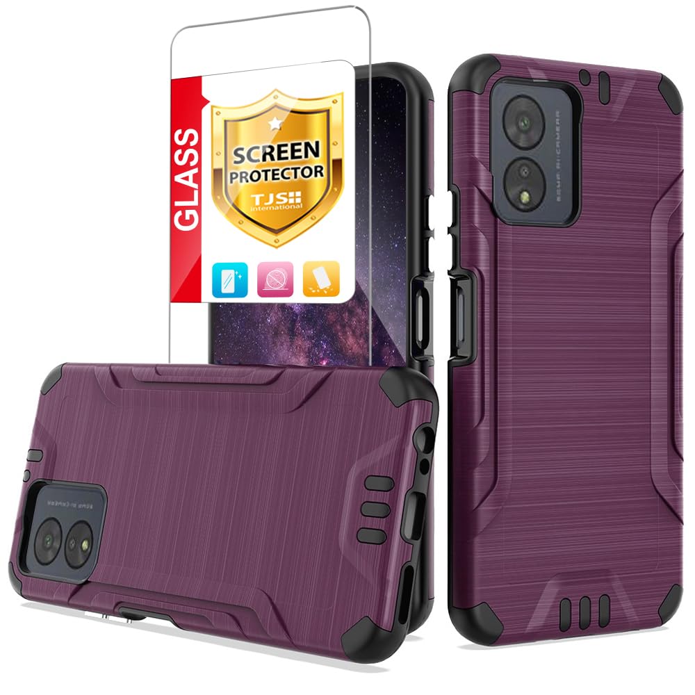Amazon.com: TJS Compatible for Boost Celero5G SC 2024 Case (SC Version Only), with Tempered ...