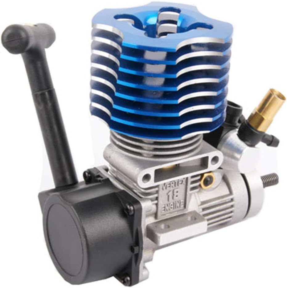 Amazon.com : VX18 Nitro Methanol Vertex Engine for 1/10 HSP Atomic HPI ...