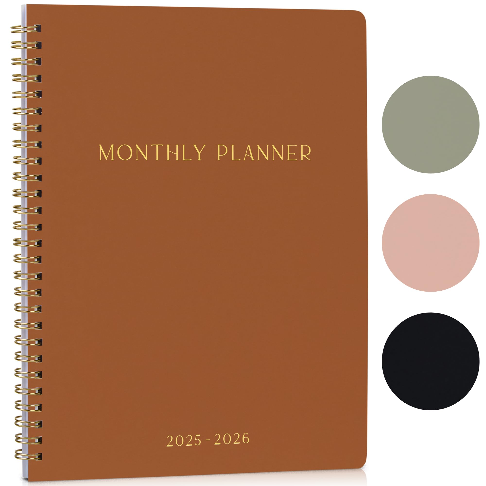 Snapklik.com : Beautiful 2025-2026 Monthly Planner And Calendar Book ...