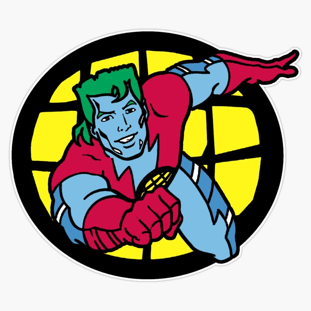 Amazon.com: Captain Planet Vinyl Waterproof Sticker Decal Car Laptop ...
