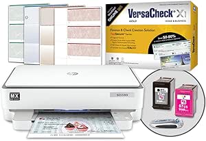 VersaCheck HP Envy 6055 MXE MICR Printer X1 Gold Printing Software ...