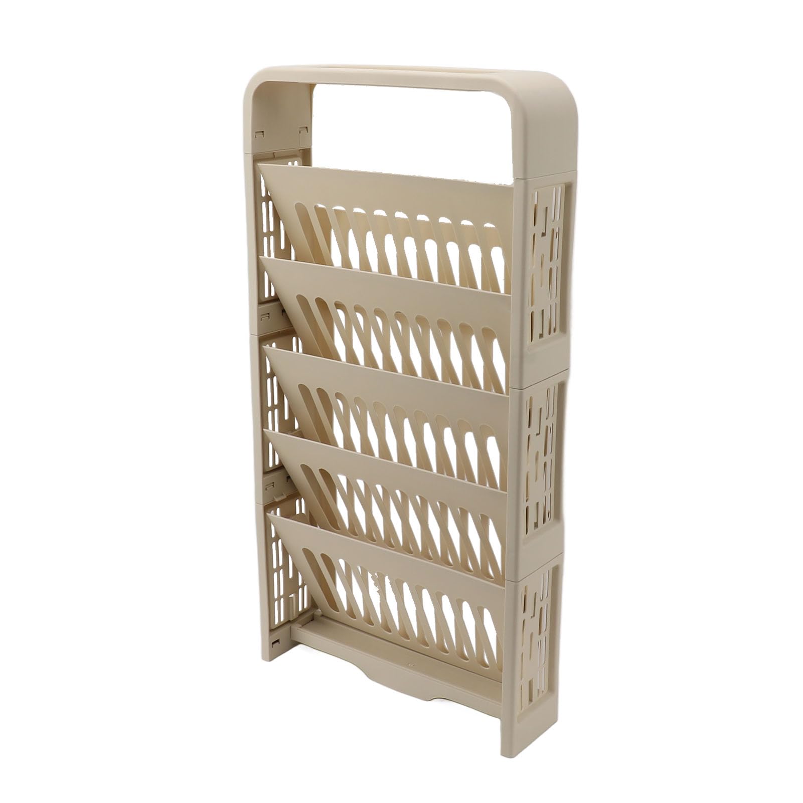 Amazon.com: Diydeg 6 Tier Book Rack Storage Bookshelf, 27in Removable ...