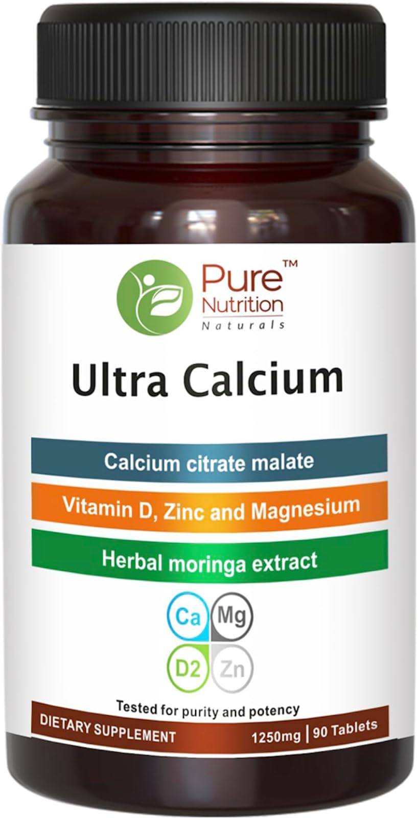 Amazon.com: Pure Nutrition Ultra Calcium Citrate 1000mg Highly ...