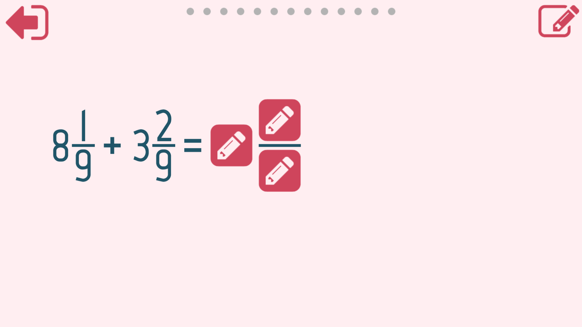 Fractions and mixed numbers - 6th grade math - App on Amazon Appstore