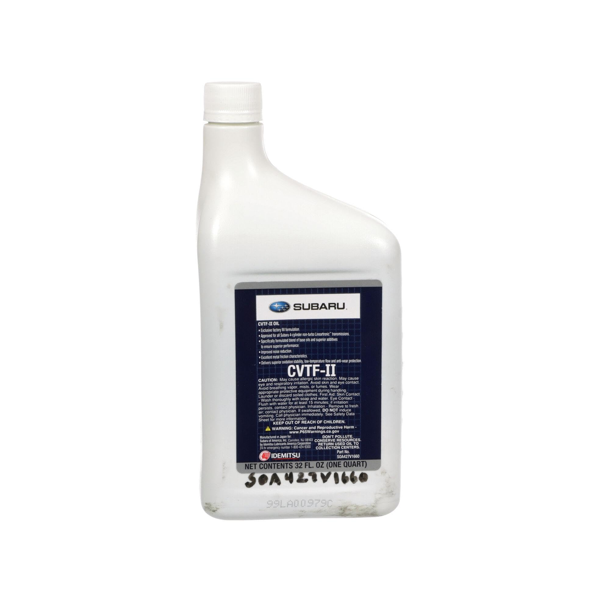 Amazon.com: OEM CVTF-II Continuously Variable Transmission Fluid ...