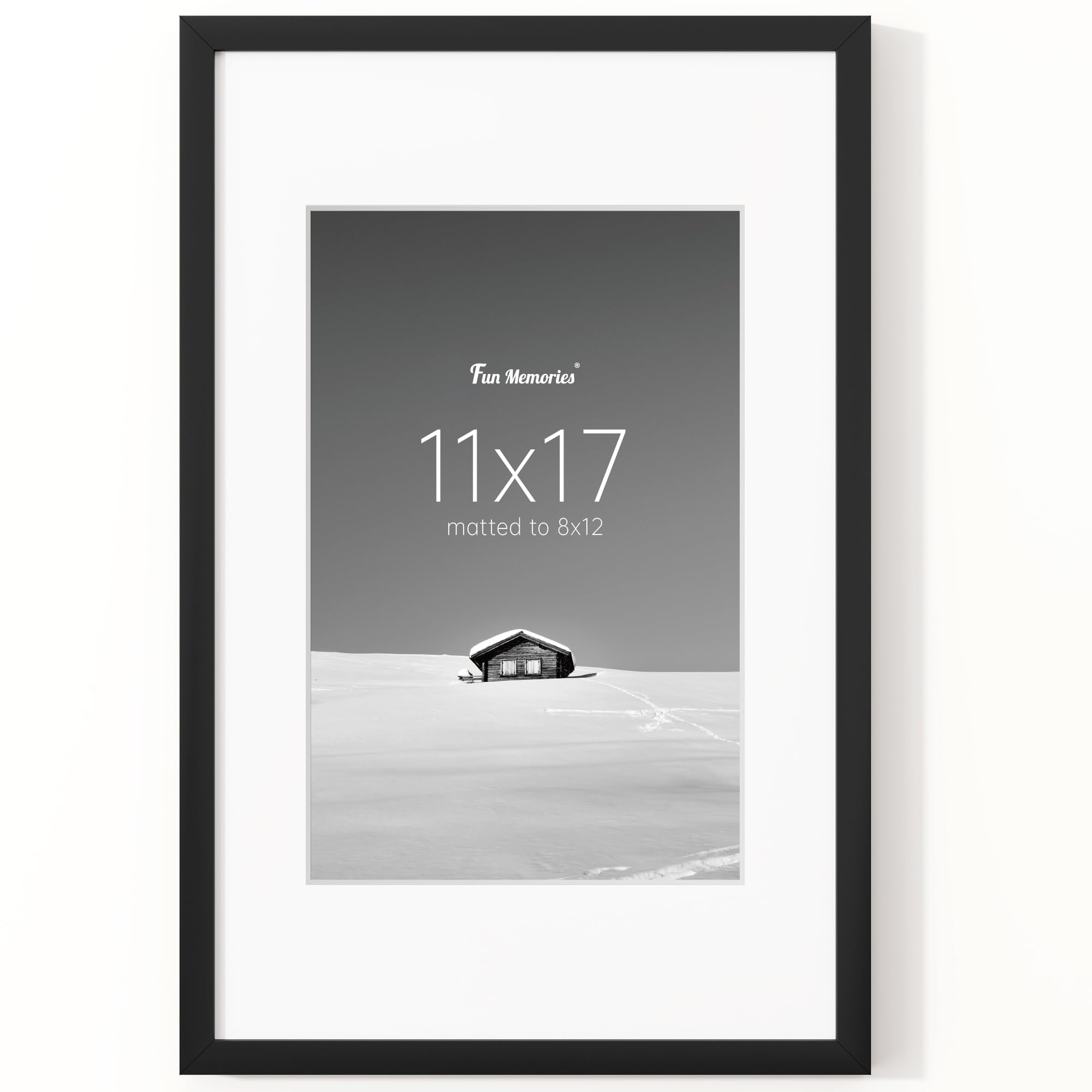 Amazon.com - Fun Memories 11x17 Picture Frame, Display Pictures 8x12 ...