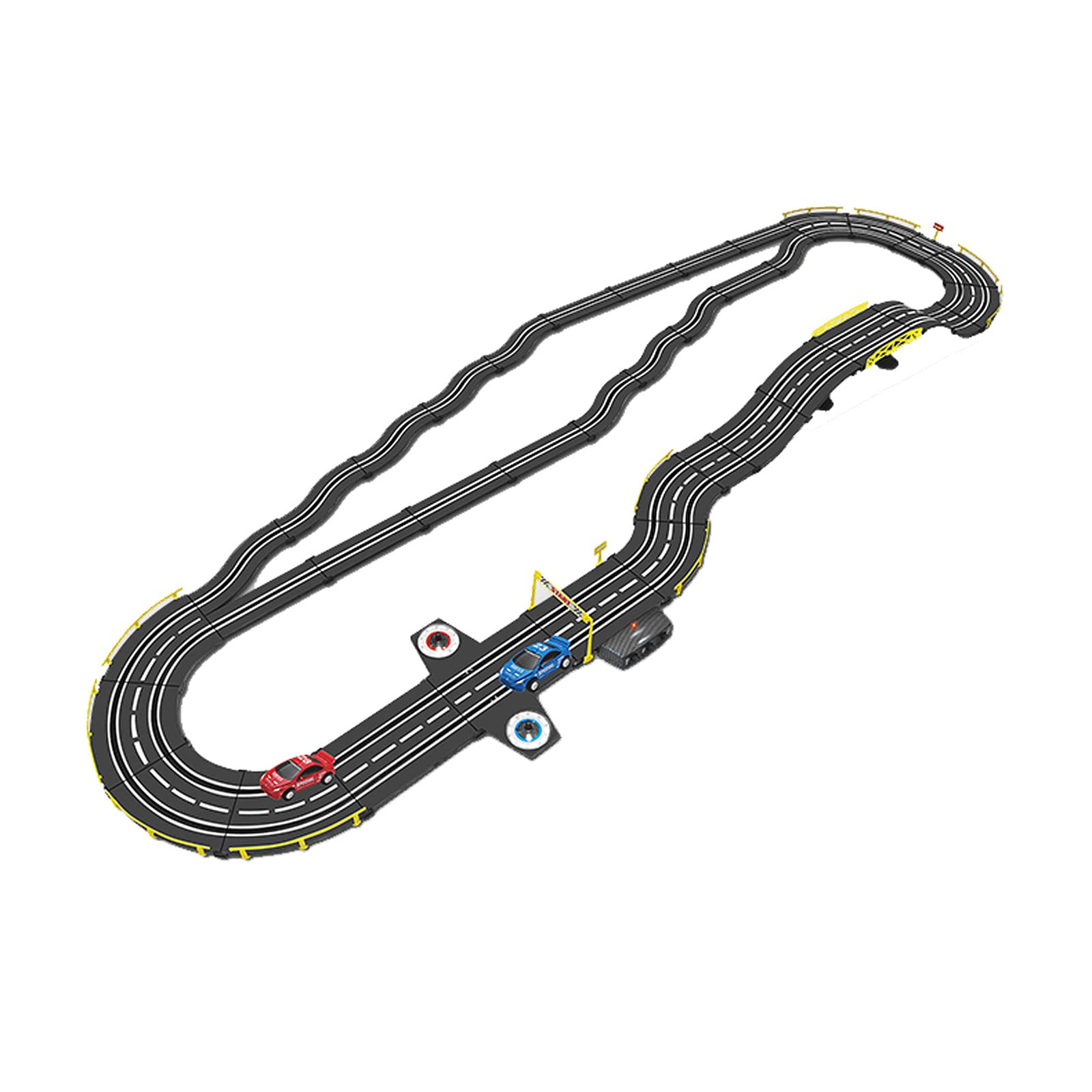 Electric Remote Control Track Racing Car Large Two Person Racing ...