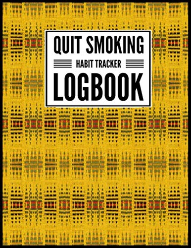 Quit Smoking Habit Tracker Logbook: Easy Workbook For Tracking Daily ...