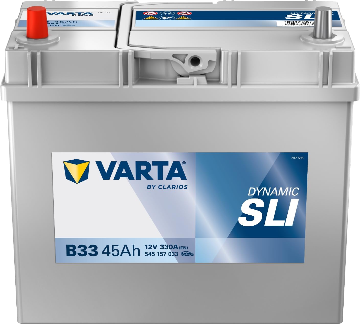 Varta 5451570333132 Autobatterien Blue Dynamic B33 12 V 45 mAh 330 A : Amazon.de: Auto & Motorrad